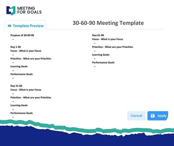 Daily Huddle Meeting Template - Meeting Agenda